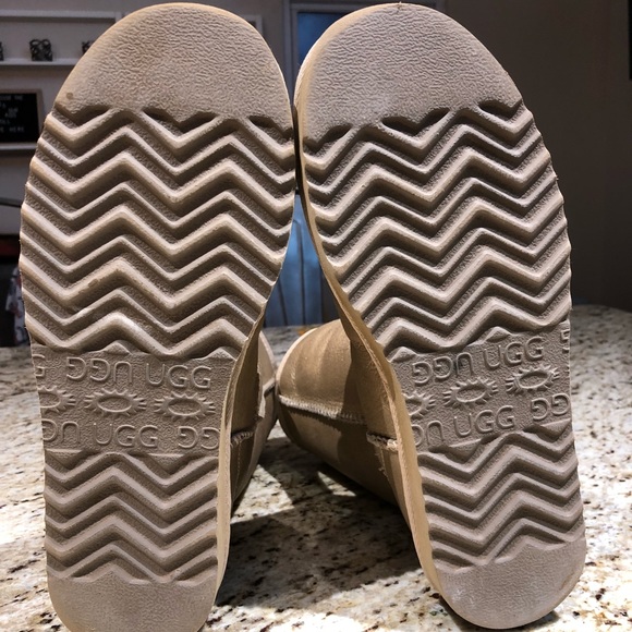 UGG | Shoes | Rare Gold Suede Uggs | Poshmark